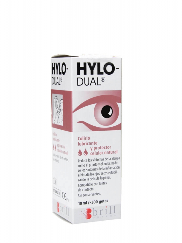Hylo-dual colirio multidosis 10 ml. Comprar a precio en oferta