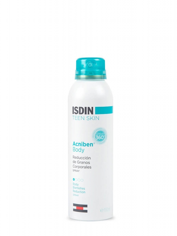 Isdin acniben body spray 150 ml. Comprar a precio en oferta